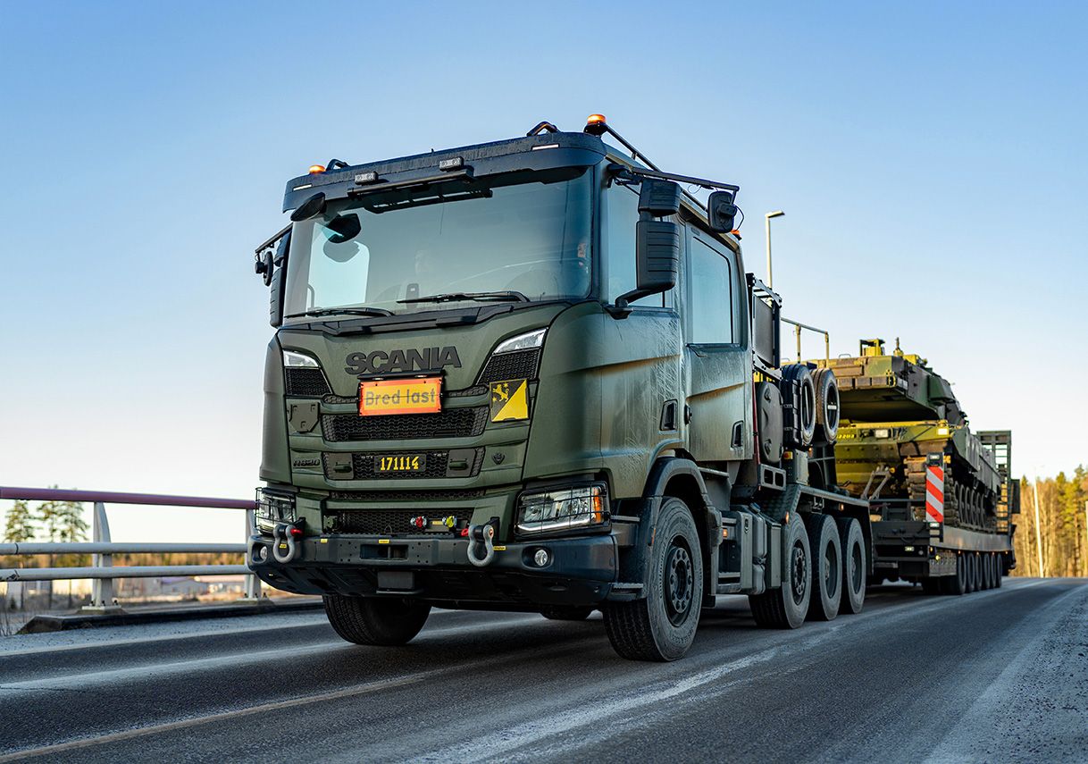 На Eurosatory у Парижі Scania дебютуватиме з концептом захищеної кабіни ...