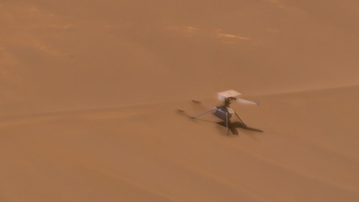 Зламаний гелікоптер Ingenuity на Марсі – нове фото зроблене марсоходом ...