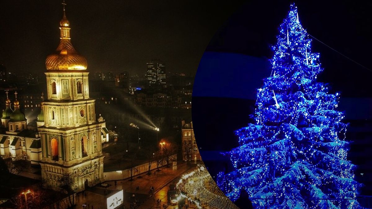 Новогодняя елка Киева - в Новый год 2024-2025 в Киеве будет белая елка ...