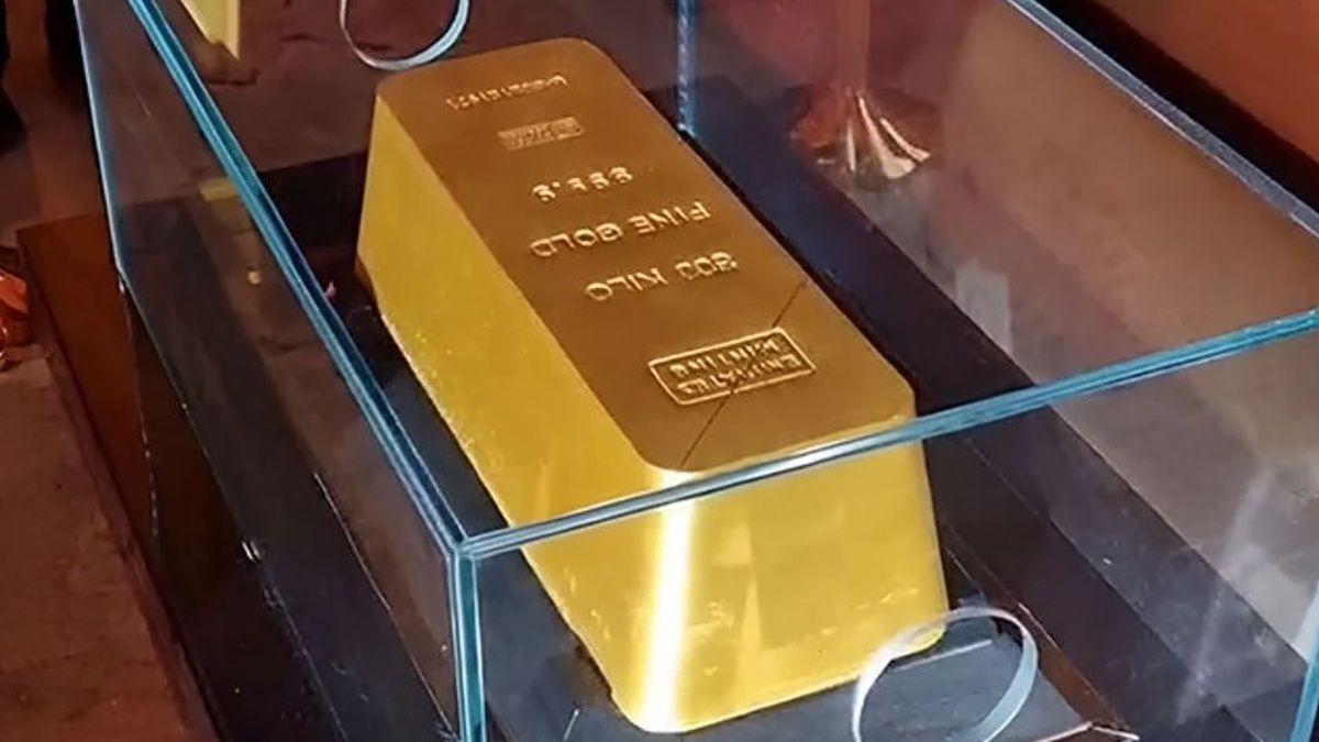У Дубаї представили найбільший у світі золотий злиток - Розваги