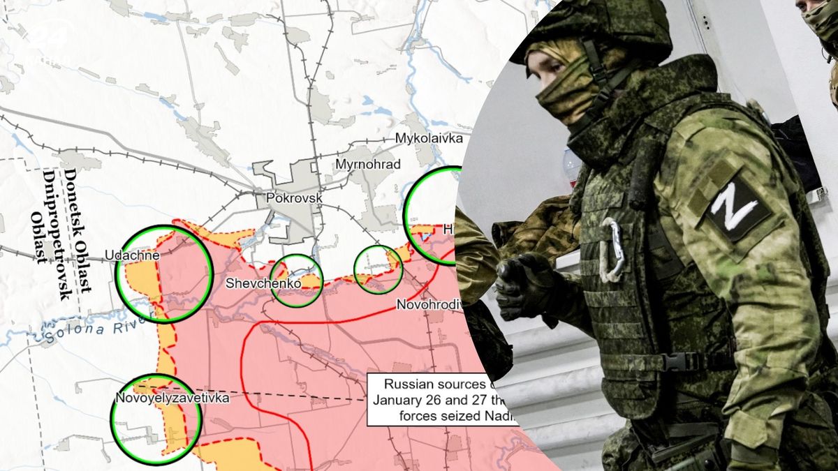 Огляд карти фронту ISW від 27 січня 2025 року - де просунулися росіяни - новини України - 24 Канал
