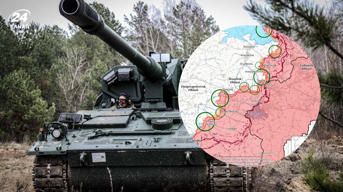 Ситуация на фронте 29 марта 2025 - где наступала Россия - карты ISW - 24 Канал