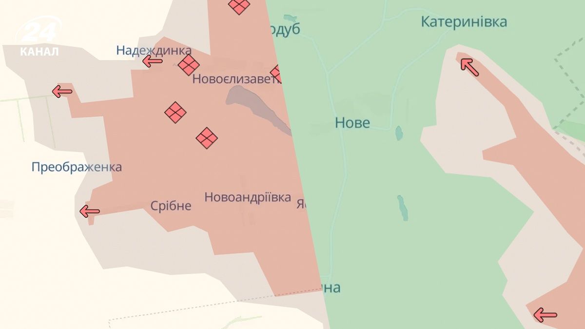 Оновлення карти DeepState 30.03.2025 - яка ситуація у Донецькій області - новини України - 24 Канал