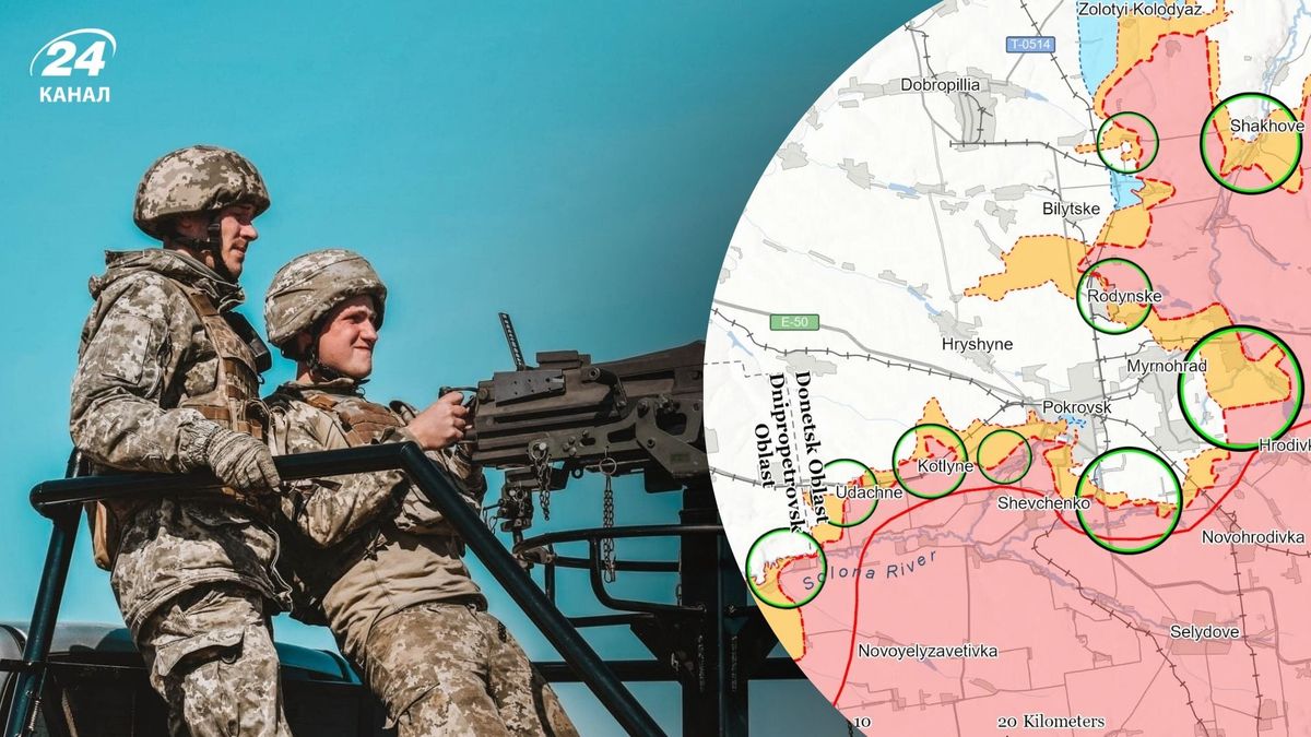 Карта фронту ISW 19.09.2025 - які успіхи ЗСУ на фронті, де просунулись росіяни - 24 Канал