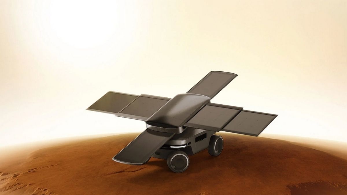Робот с солнечными панелями Solar Mars Bot от Jackery показали на CES 2026